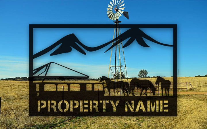 Custom Metal Property Signs | Design Your Custom Metal Property Signs ...