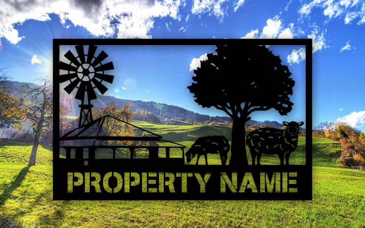 Shearing Shed Sign Australia - Custom Property Signs | BEYOND CNC